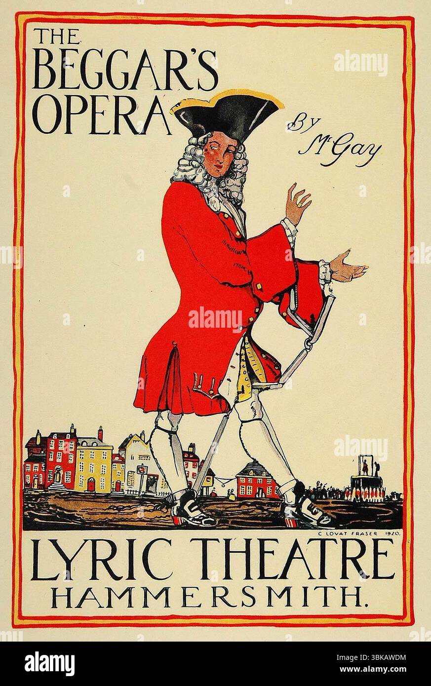 "The Beggar's Opera" by John Gay at the Lyric Theatre in Hammersmith ...