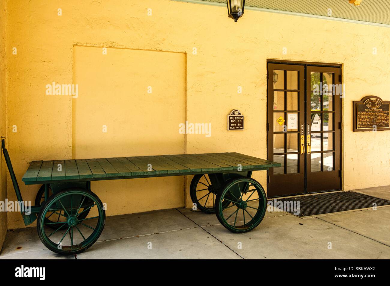 Seaboard Coast Line Railroad Depot, 5th Avenue, South, Naples, Florida ...