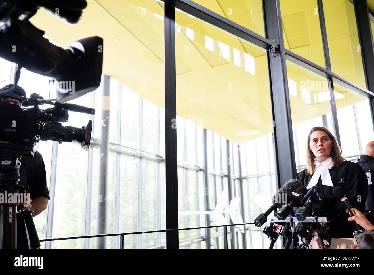 Salaberry De Valleyfield, Canada. 18th June, 2025. Crown prosecutor ...