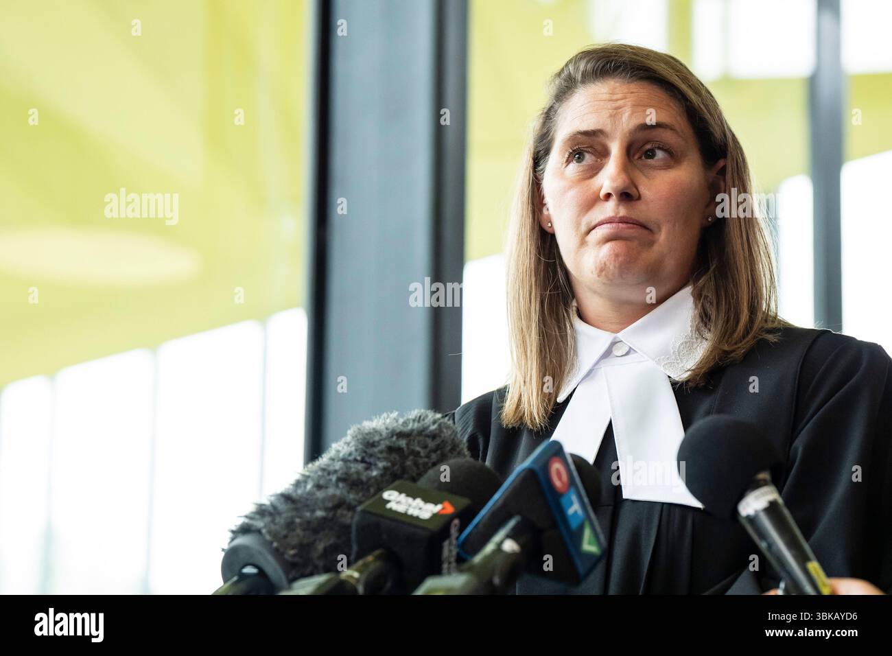 Salaberry De Valleyfield, Canada. 18th June, 2025. Crown prosecutor ...