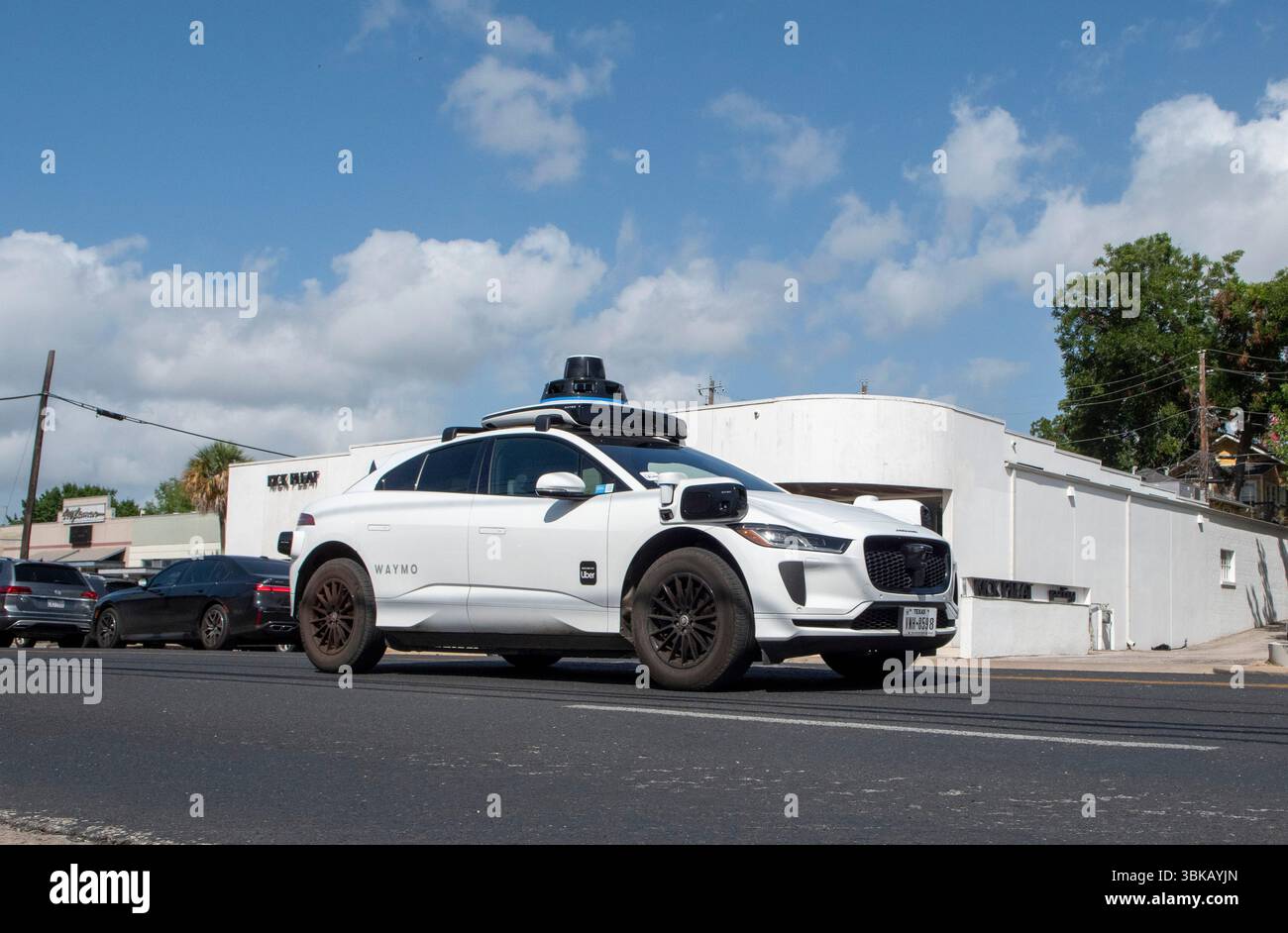 Waymo-branded robotaxis have become common on the downtown streets of ...
