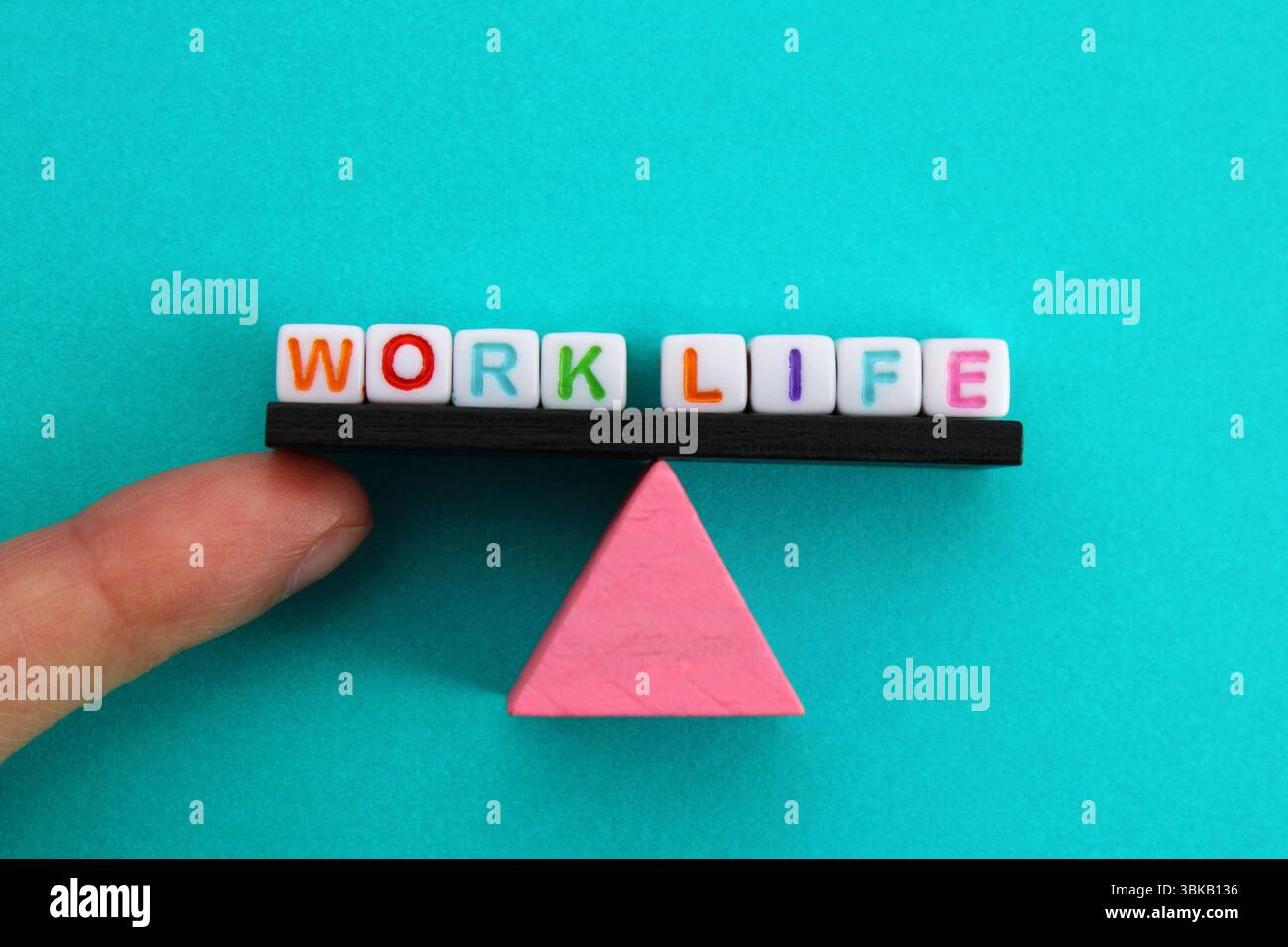 Balance between life and work Stock Photo - Alamy