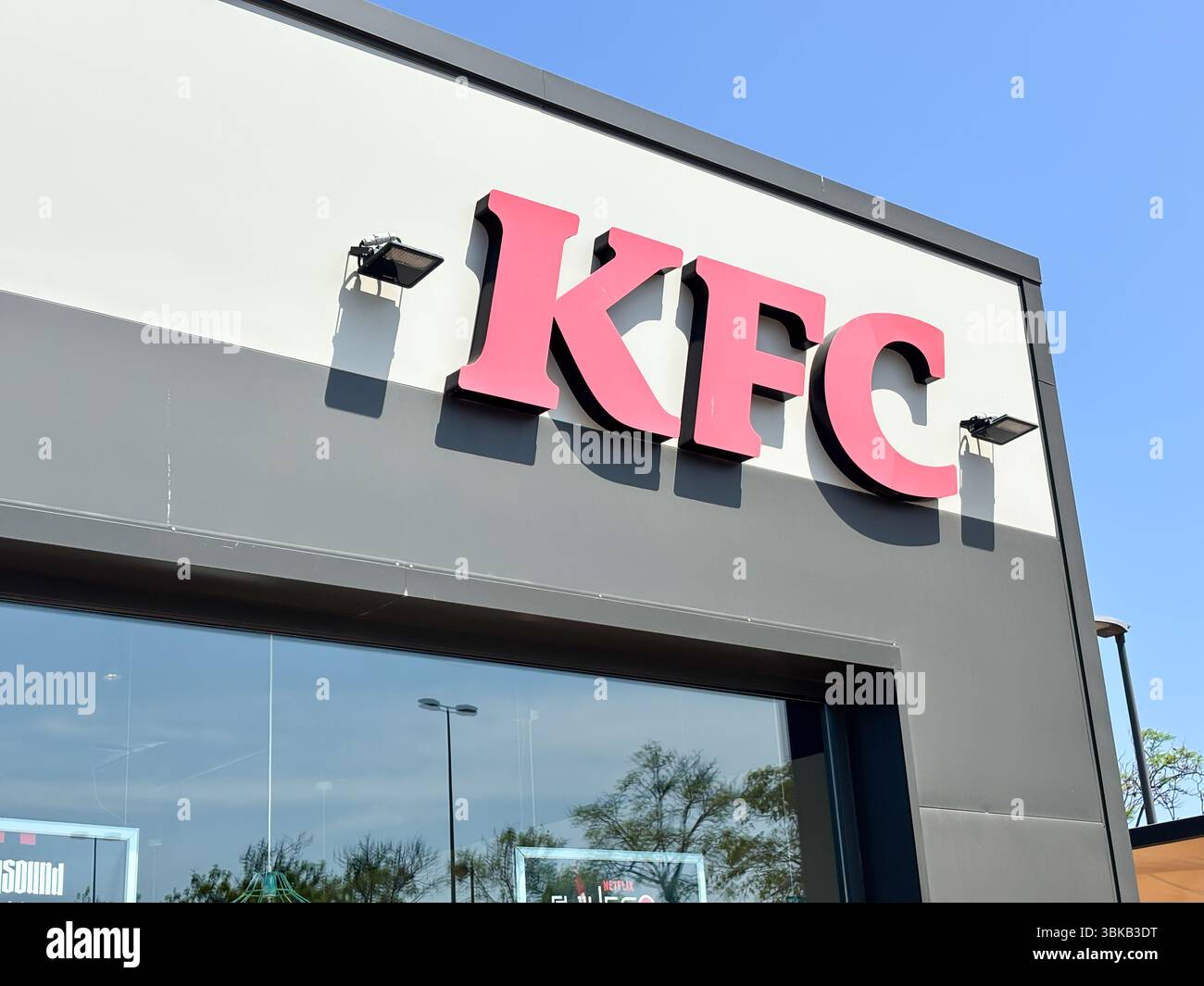 Alicante, Spain - June 18, 2025: KFC restaurant exterior showcasing ...