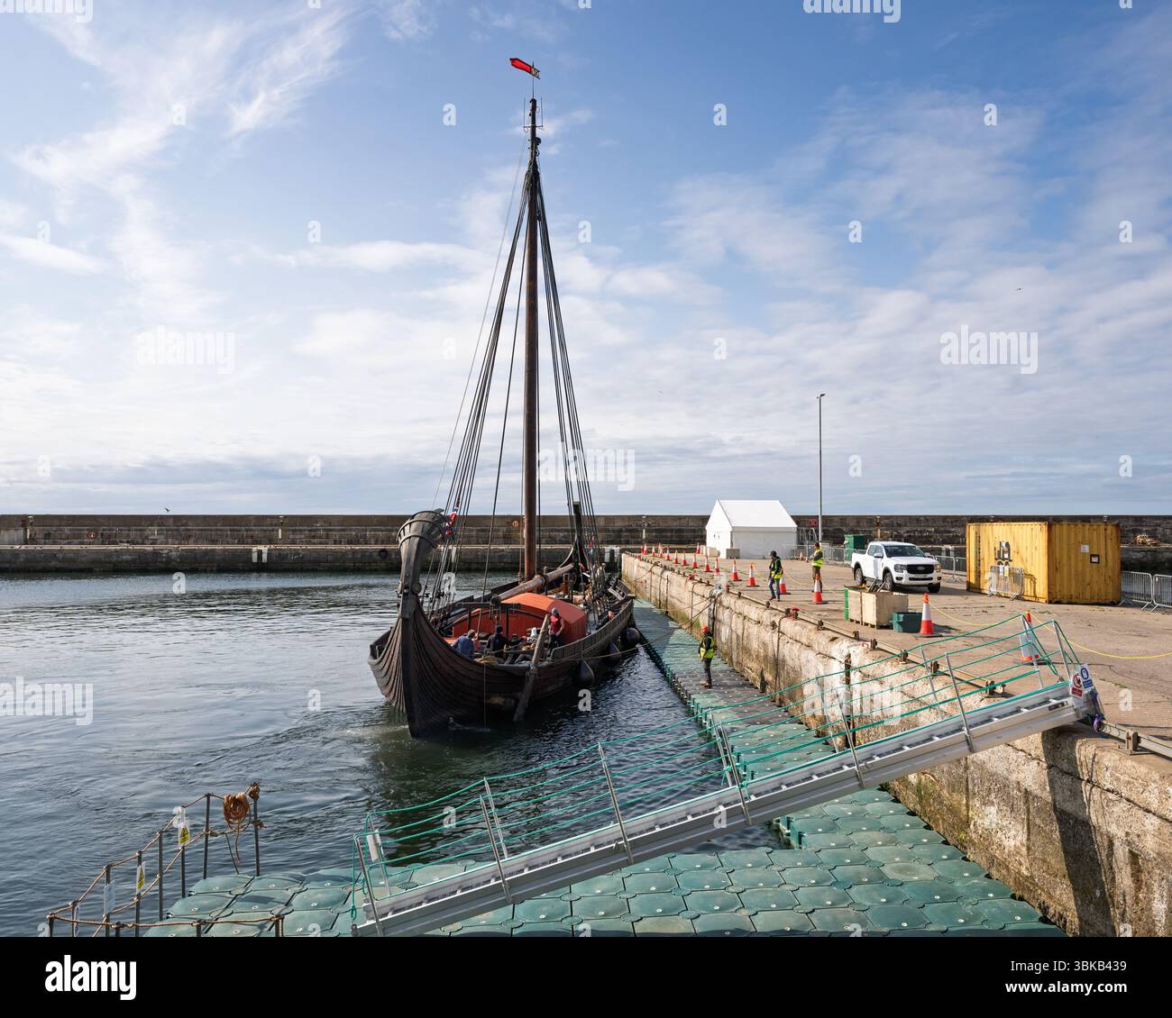 19 June 2025. Buckie Harbour,Buckie,Moray,Scotland. This is the ...
