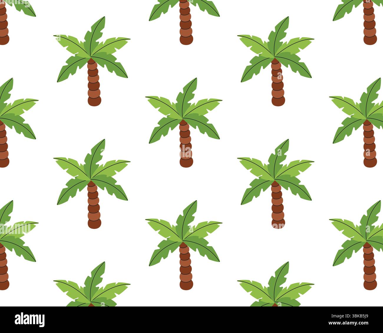 Palm trees sky california Stock Vector Images - Alamy