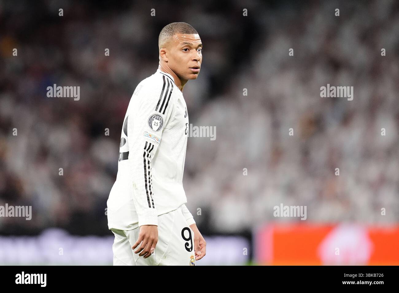 File photo dated 16-04-2025 of Real Madrid star Kylian Mbappe who has ...