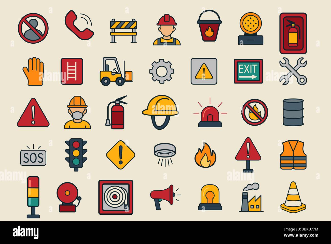 Noise safety awareness Stock Vector Images - Alamy