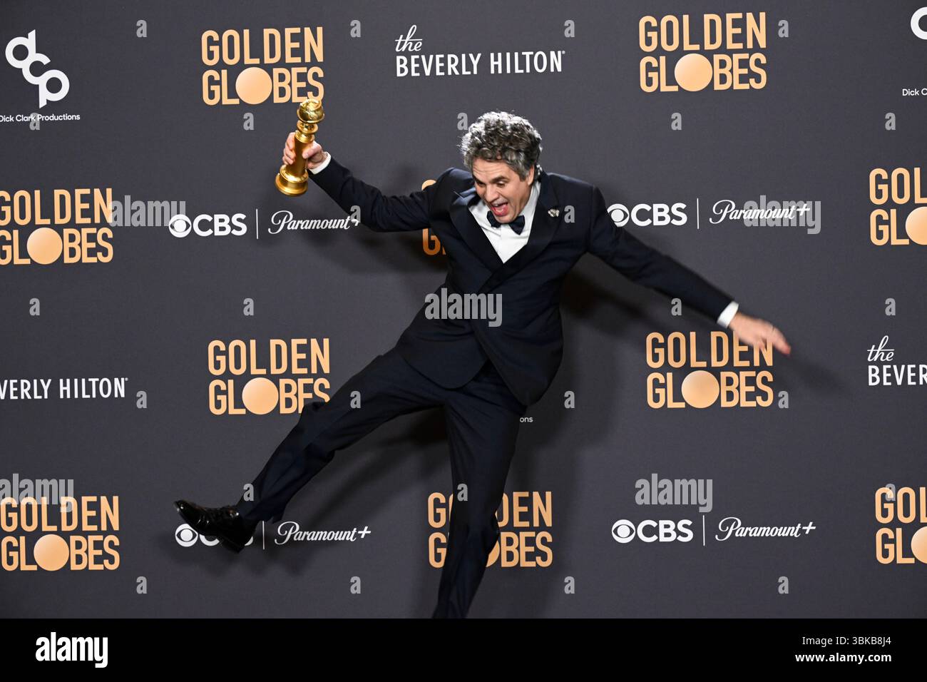 Mark Ruffalo at the 81st Golden Globe Awards held at the Beverly Hilton ...