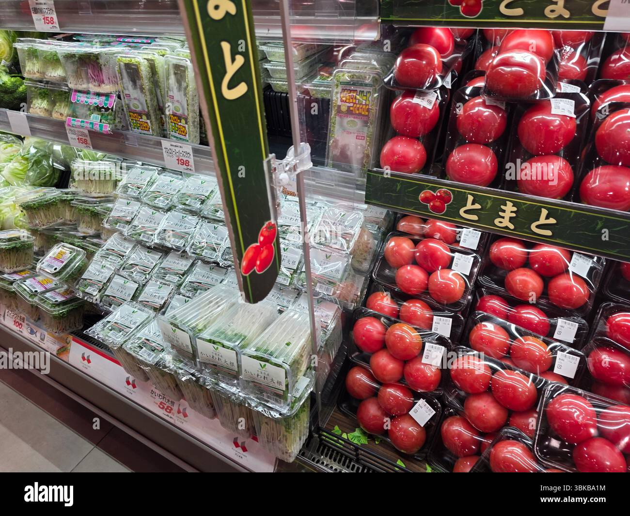 Inside of Japanese Elm Shopping Grocery Store Stock Photo - Alamy