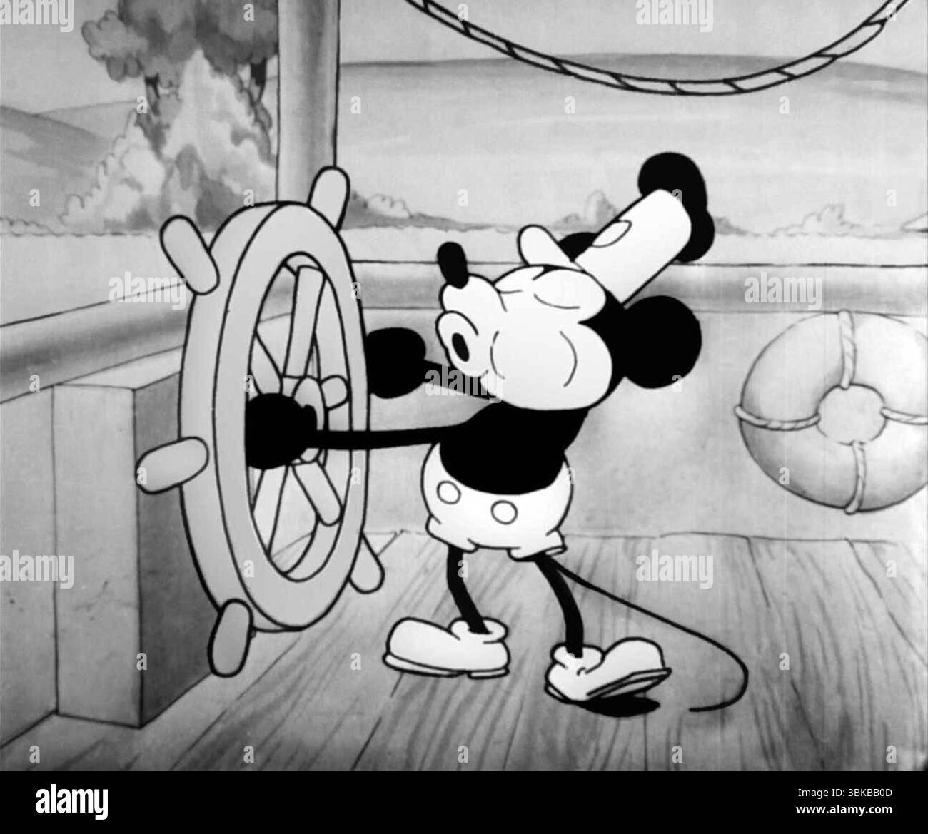 Steamboat Willie (1928) Mickey Mouse *Filmstill - Editorial Use Only ...