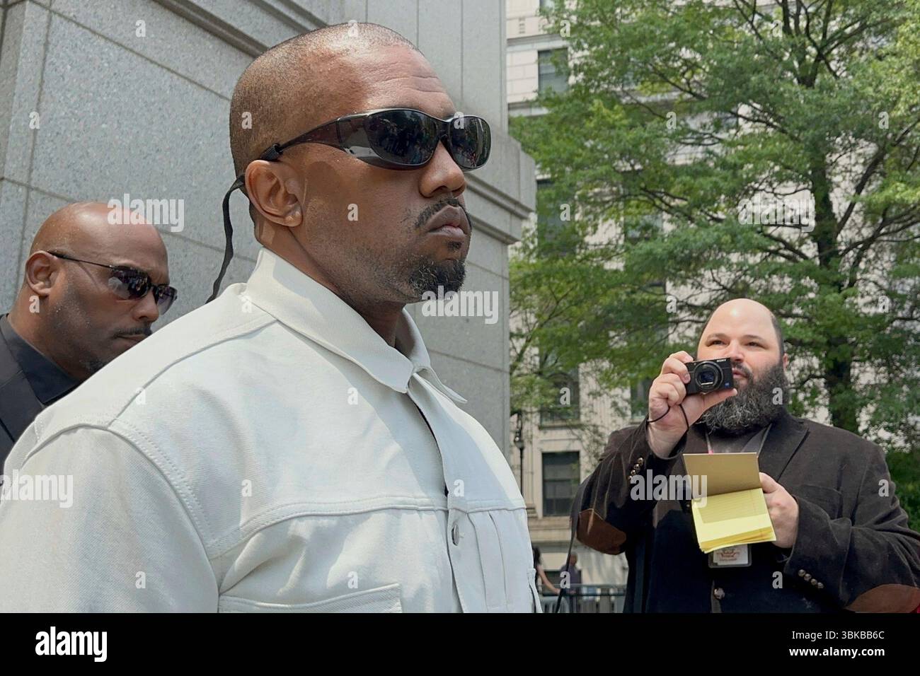 Ye, the rapper formerly known as Kanye West, leaves federal court ...