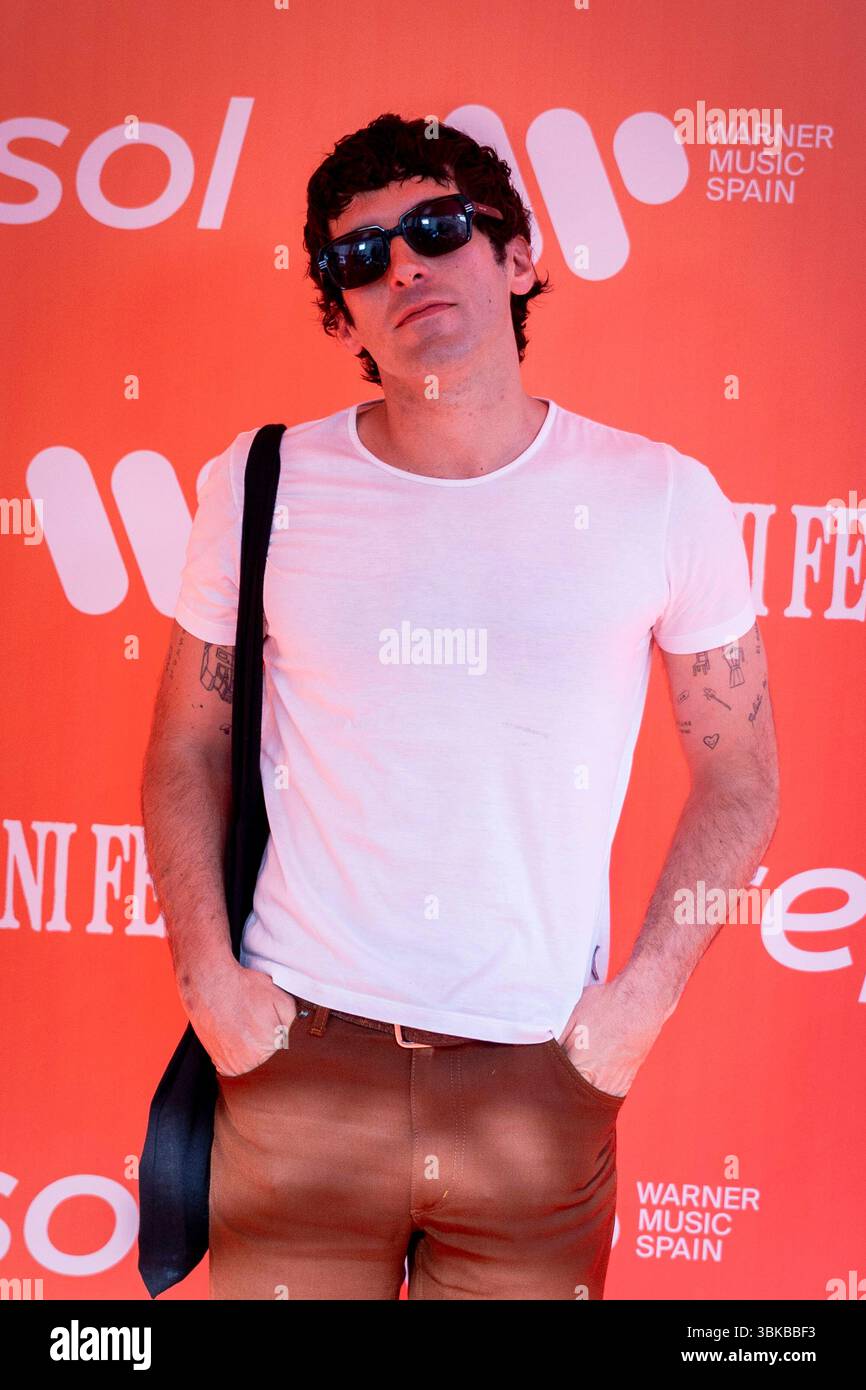 Dani Fernandez Feat Energy, Madrid, Spain - 19 Jun 2025 Maximiliano Calvo attends to Dani ...