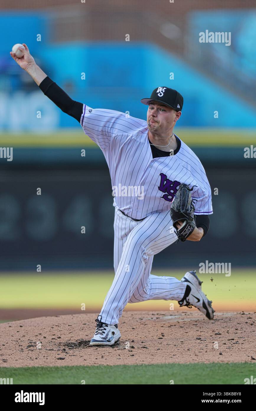 Winston-Salem, NC: Winston-Salem Dash pitcher Morris Austin (17 ...