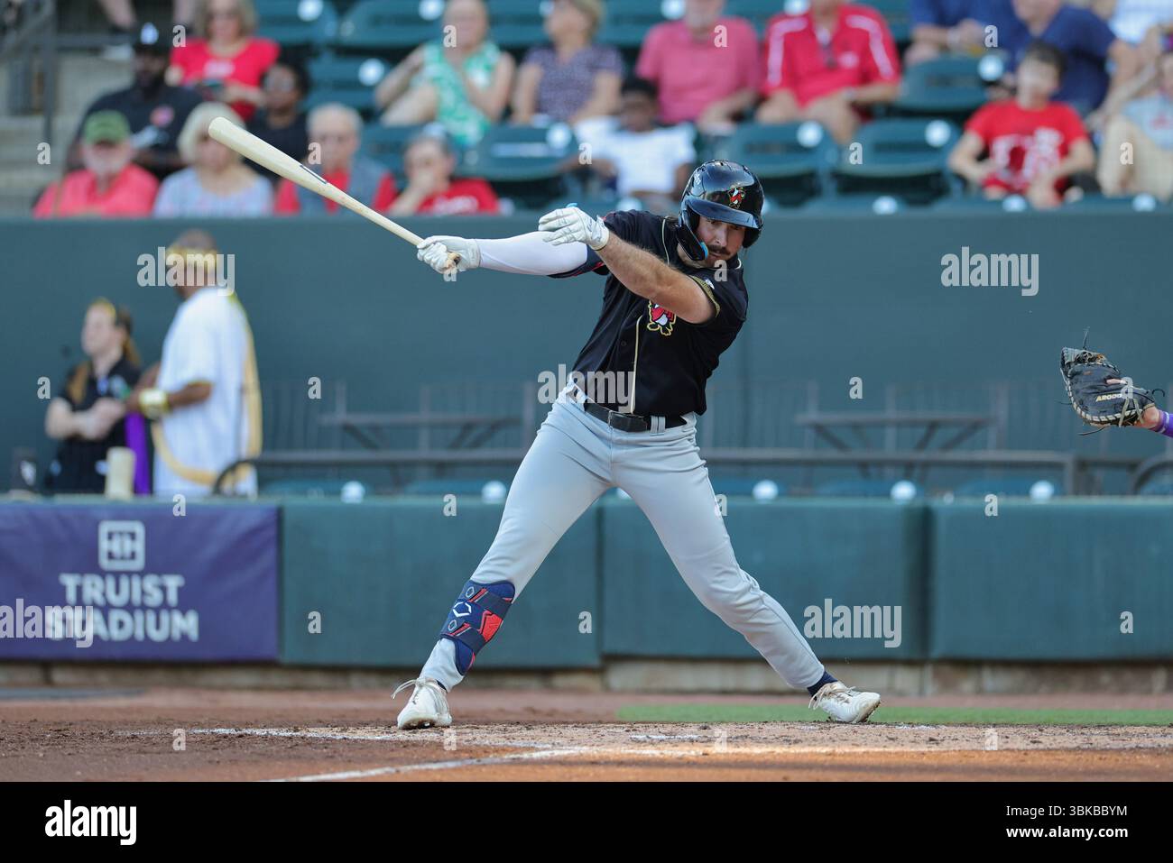 Winston-Salem, NC: Rome Emperors designated hitter Bryson Horne (27 ...