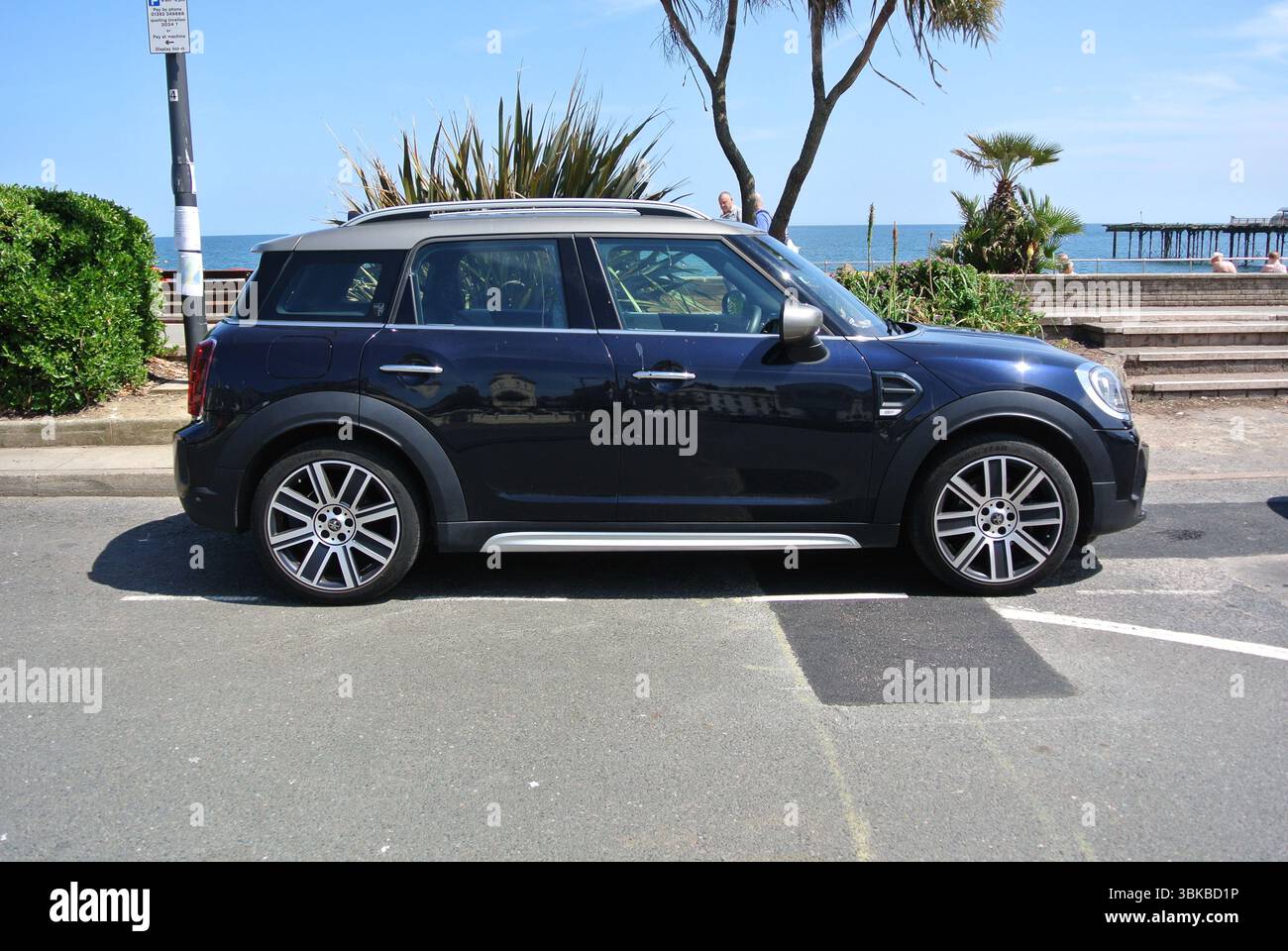 A 2023 Mini Cooper Countryman parked in Teignmouth, Devon, England, UK ...