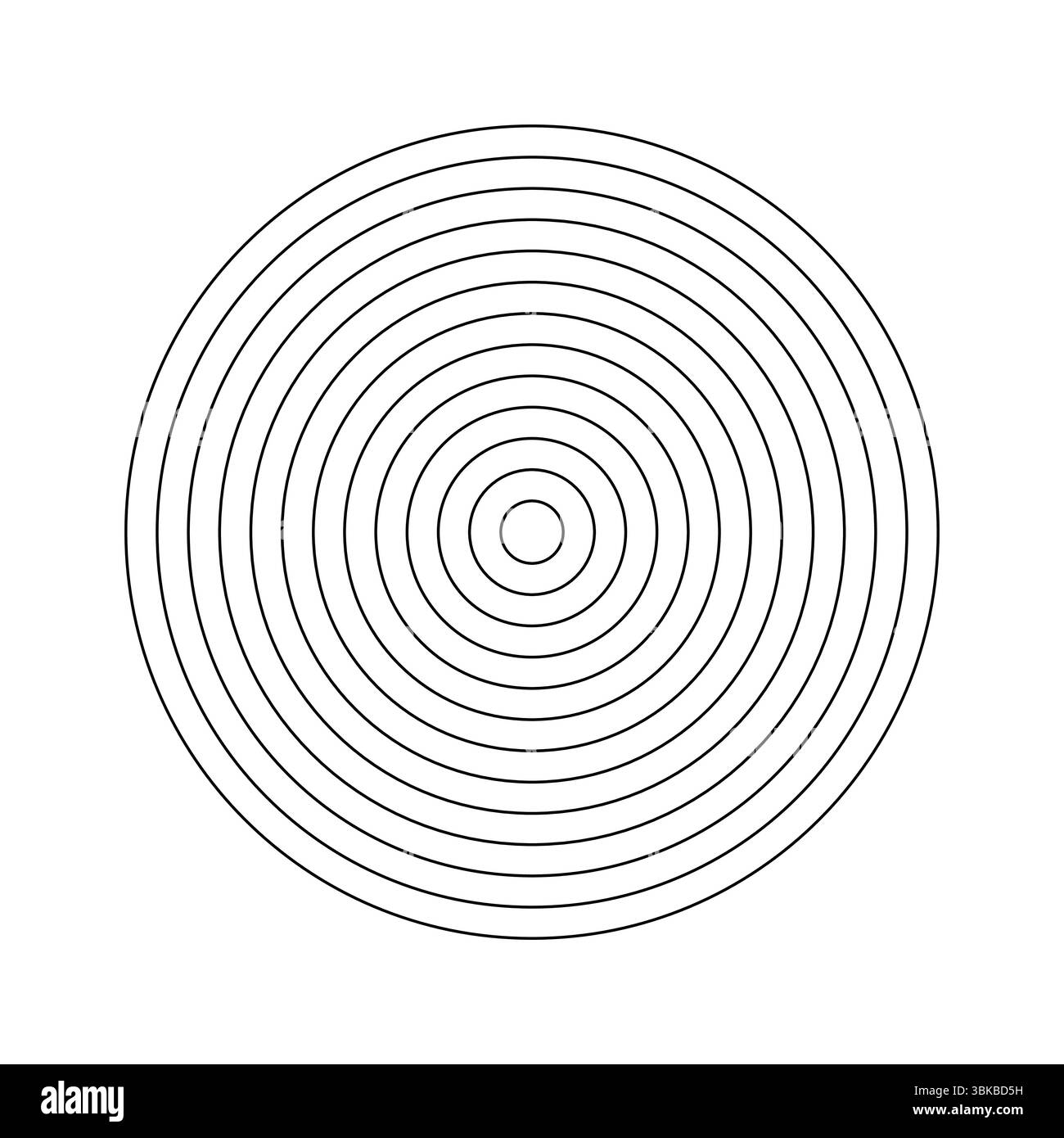 Circle diagram divided on segments. Coaching wheel of 12 concentric ...