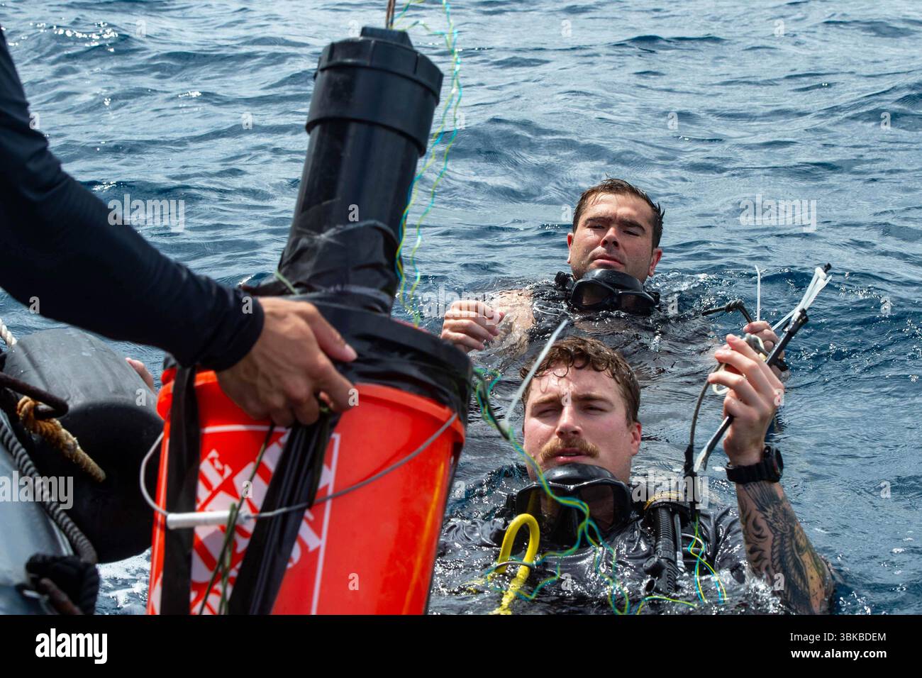 June 17, 2025 - Guam - Sailors assigned to Explosive Ordnance Disposal ...