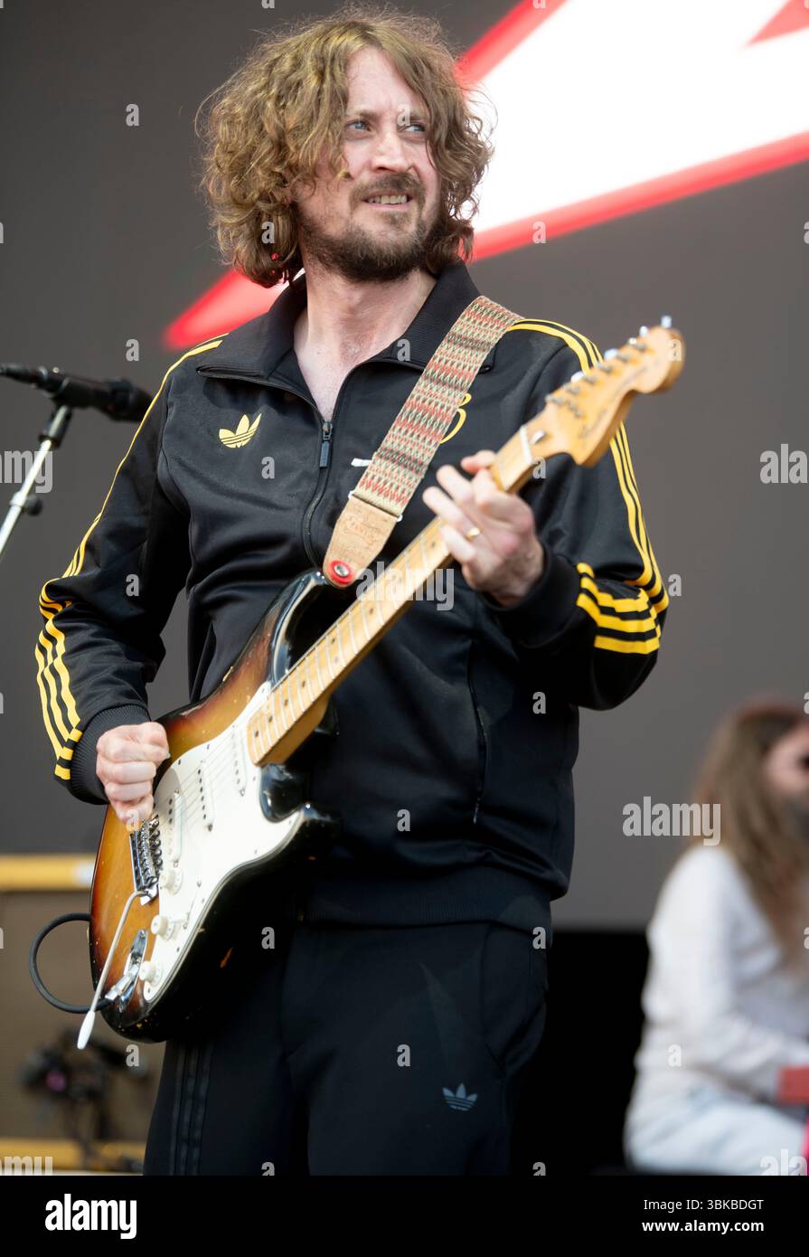 The Zutons performing at the nocturne live,blenheim palace,woodstock ...
