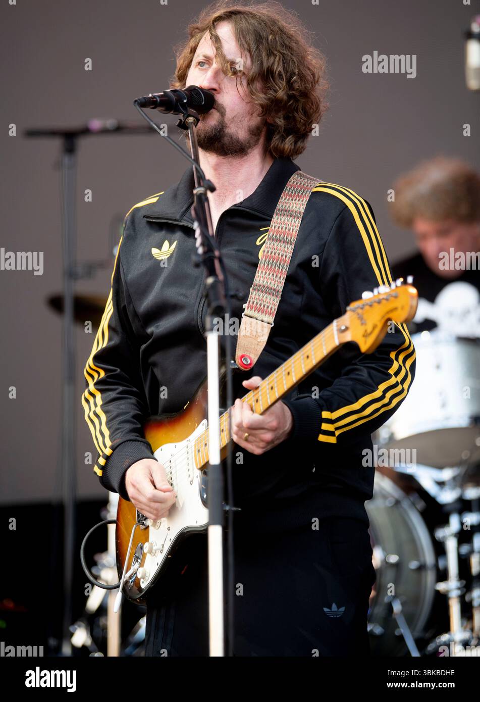 The Zutons performing at the nocturne live,blenheim palace,woodstock ...