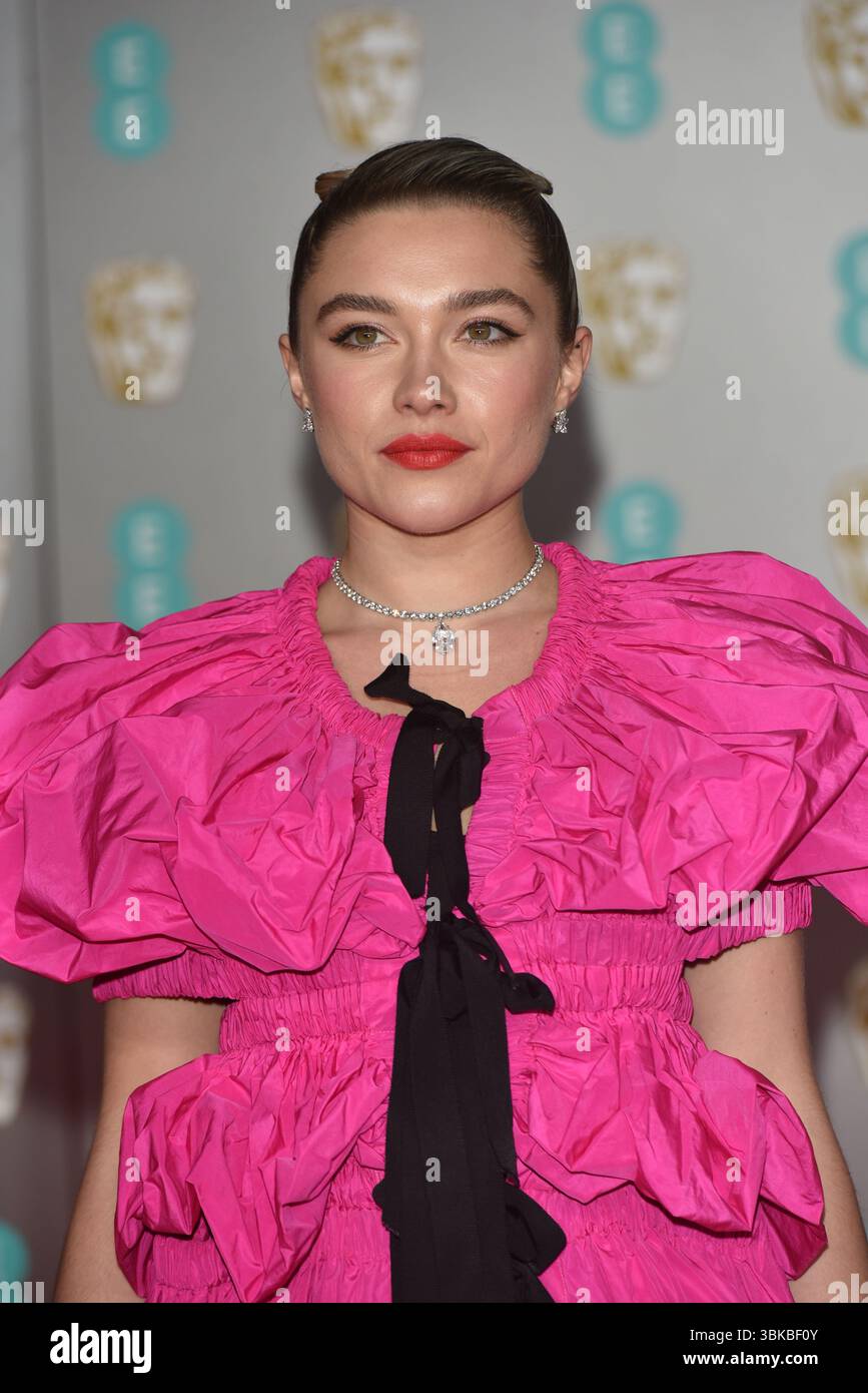 Florence Pugh and John DeServio The EE British Academy Film Awards 2020 ...