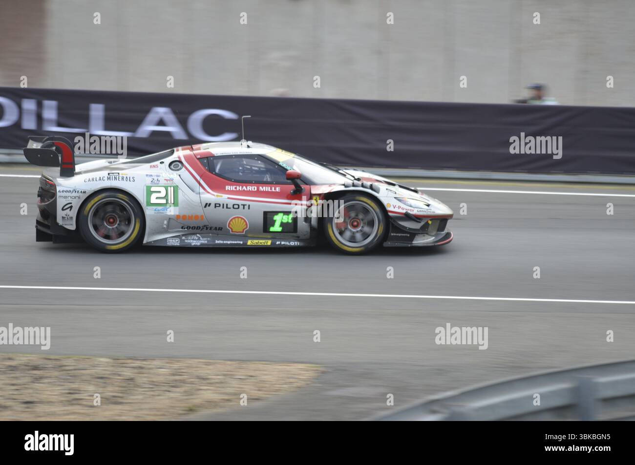 AF Corse entered Oreca 07 LMP2 of Francois Heriau, Simon Mann & Alessio ...