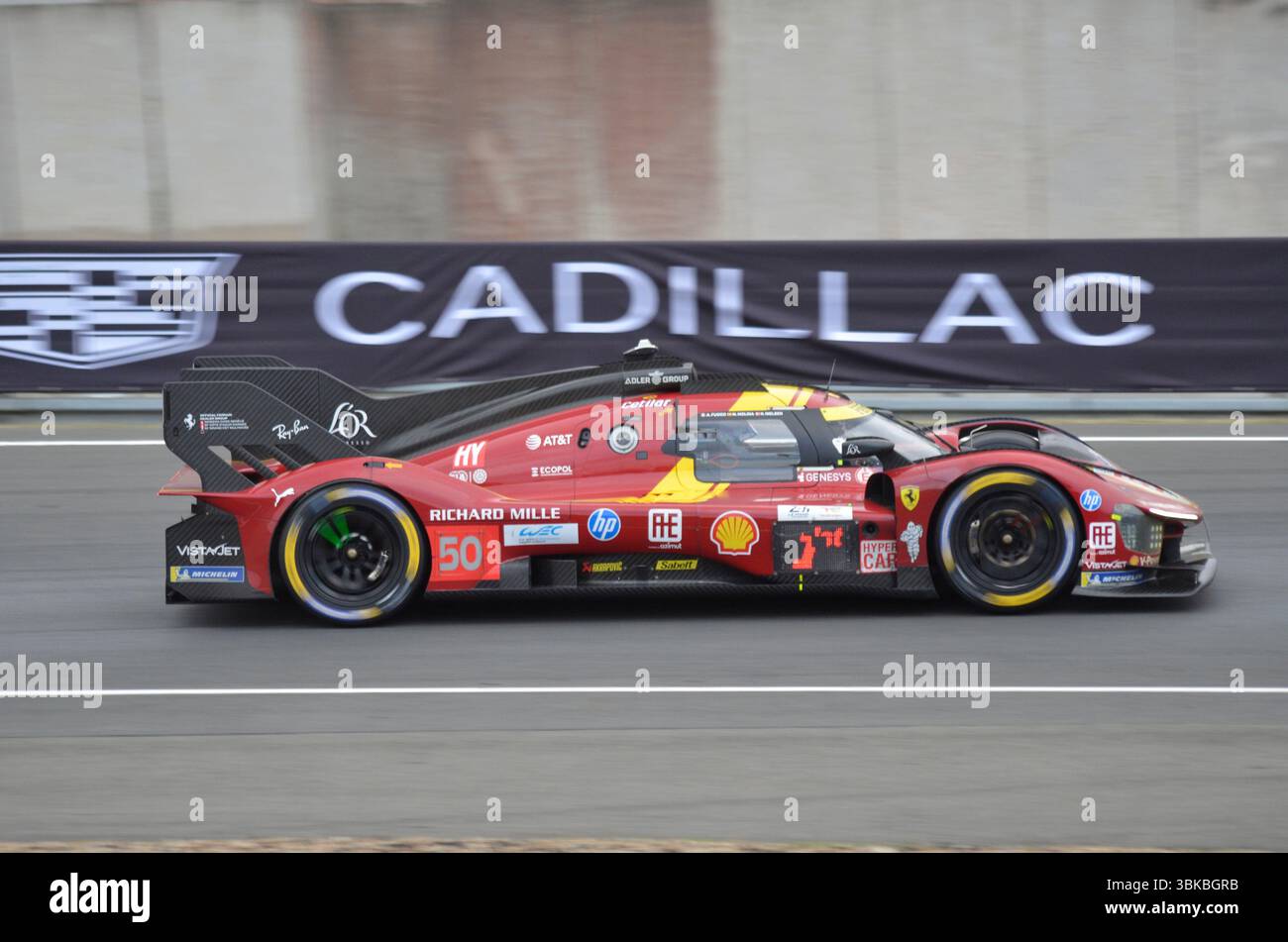 Ferrari AF Corse entered Ferrari F499P Hypercar of James Calado ...