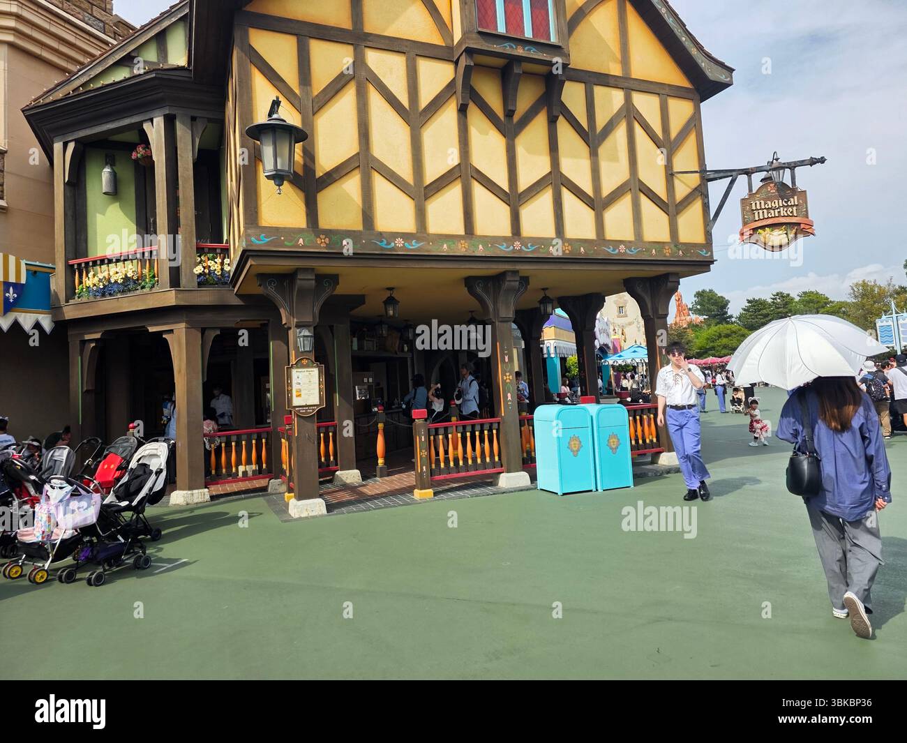 Walking Inside of Disney Tokyo Stock Photo - Alamy