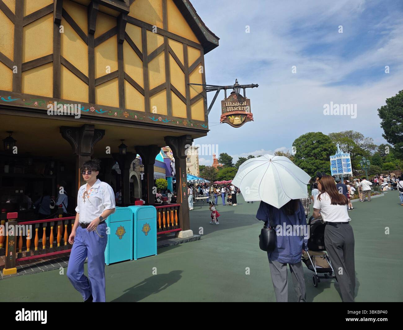 Walking Inside of Disney Tokyo Stock Photo - Alamy
