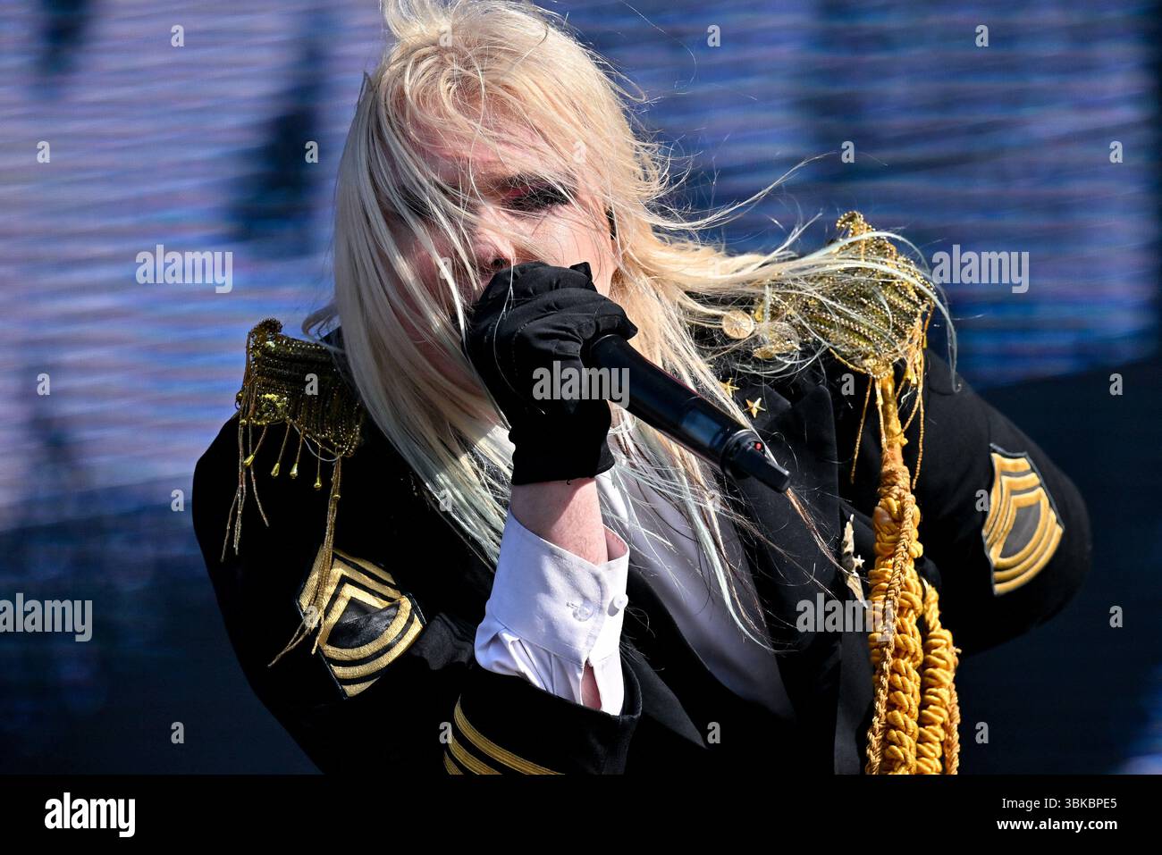 Clisson, France. 19th June, 2025. Kim Dracula performing live on stage ...