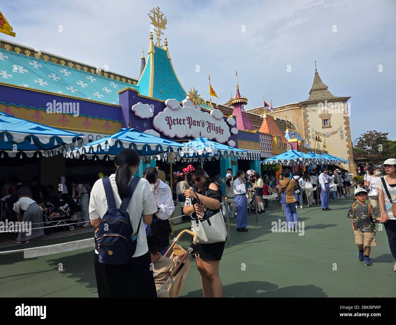 Walking Inside of Disney Tokyo Stock Photo - Alamy
