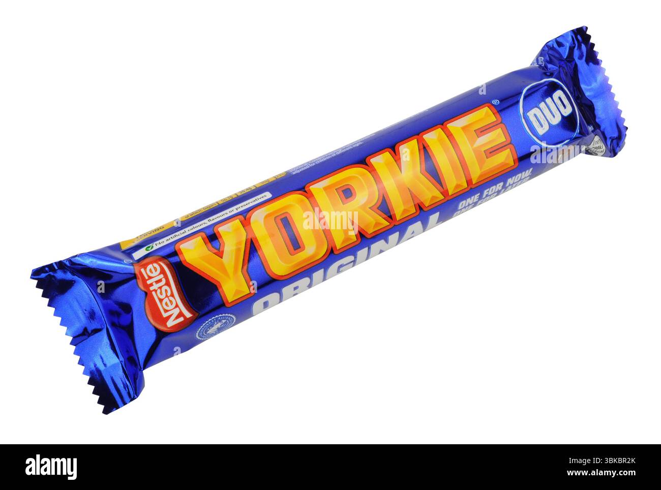 Yorkie original duo milk chocolate bar in a 72g pack containing two ...
