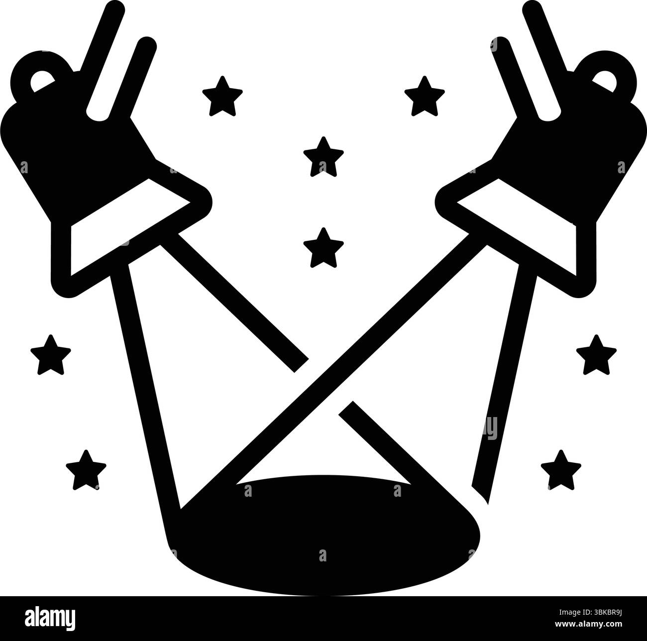 Icon for spotlight, limelight Stock Vector Image & Art - Alamy