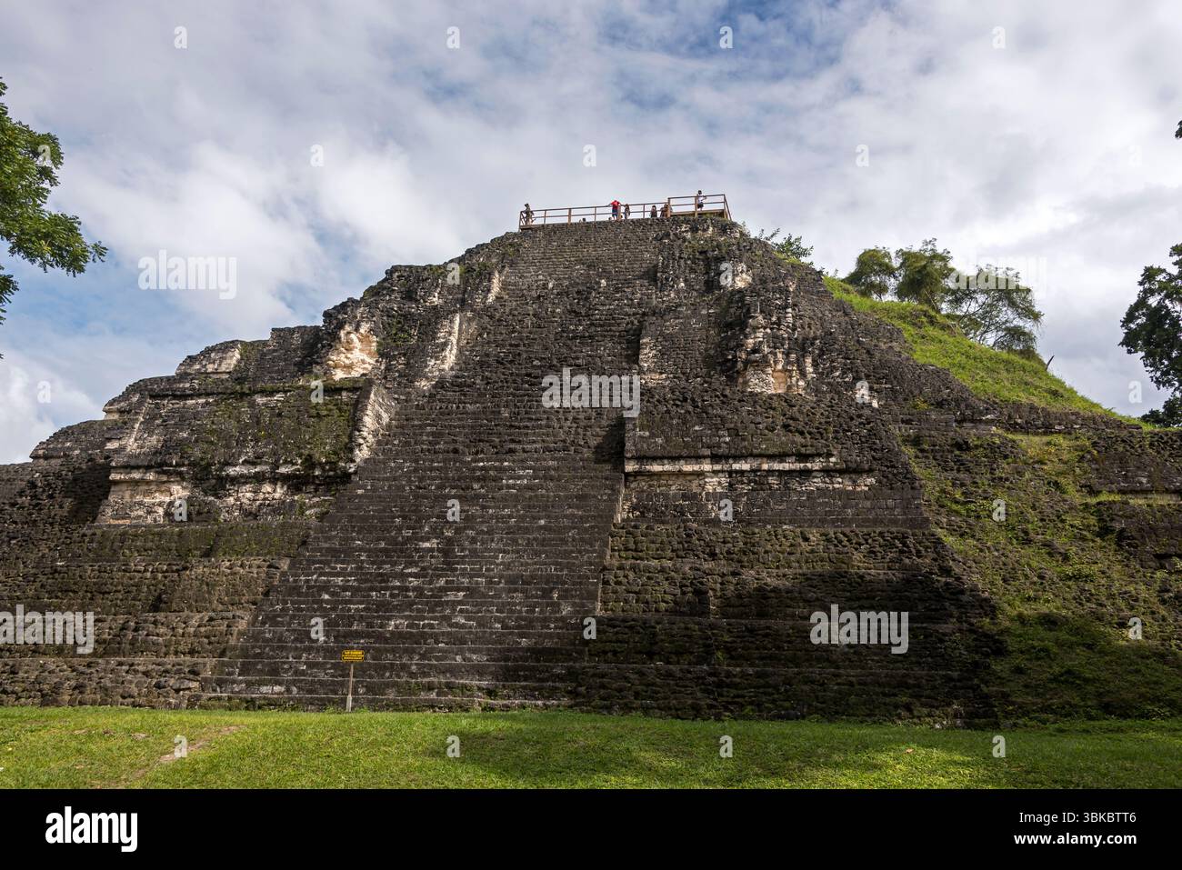 A visit at Tikal Archeological Site, Petén Region, Guatemala Stock ...