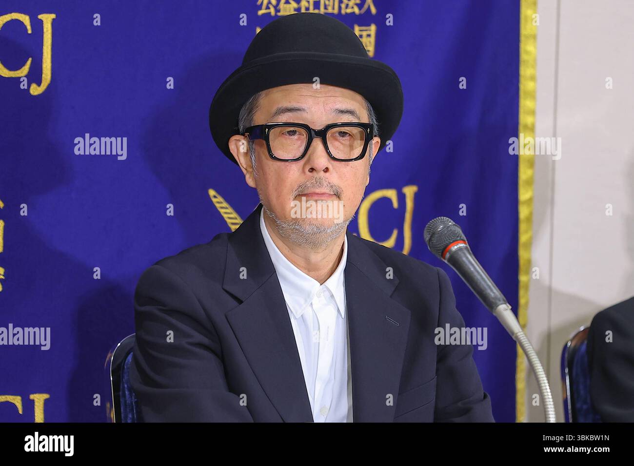 film RENOIR press conference held at FCCJ -JPN- June 10, 2025, actor ...