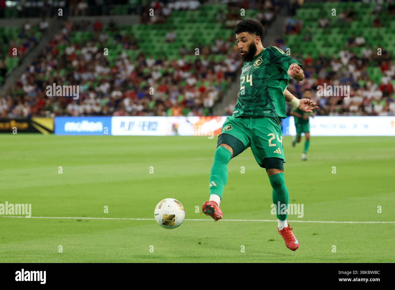 AUSTIN, TX - JUNE 19: Saudi Arabia midfielder Abdulrahman Al-Aboud (24 ...