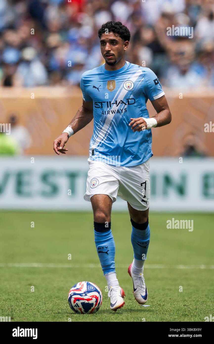Omar Marmoush of Manchester City FC in action during the FIFA Club ...