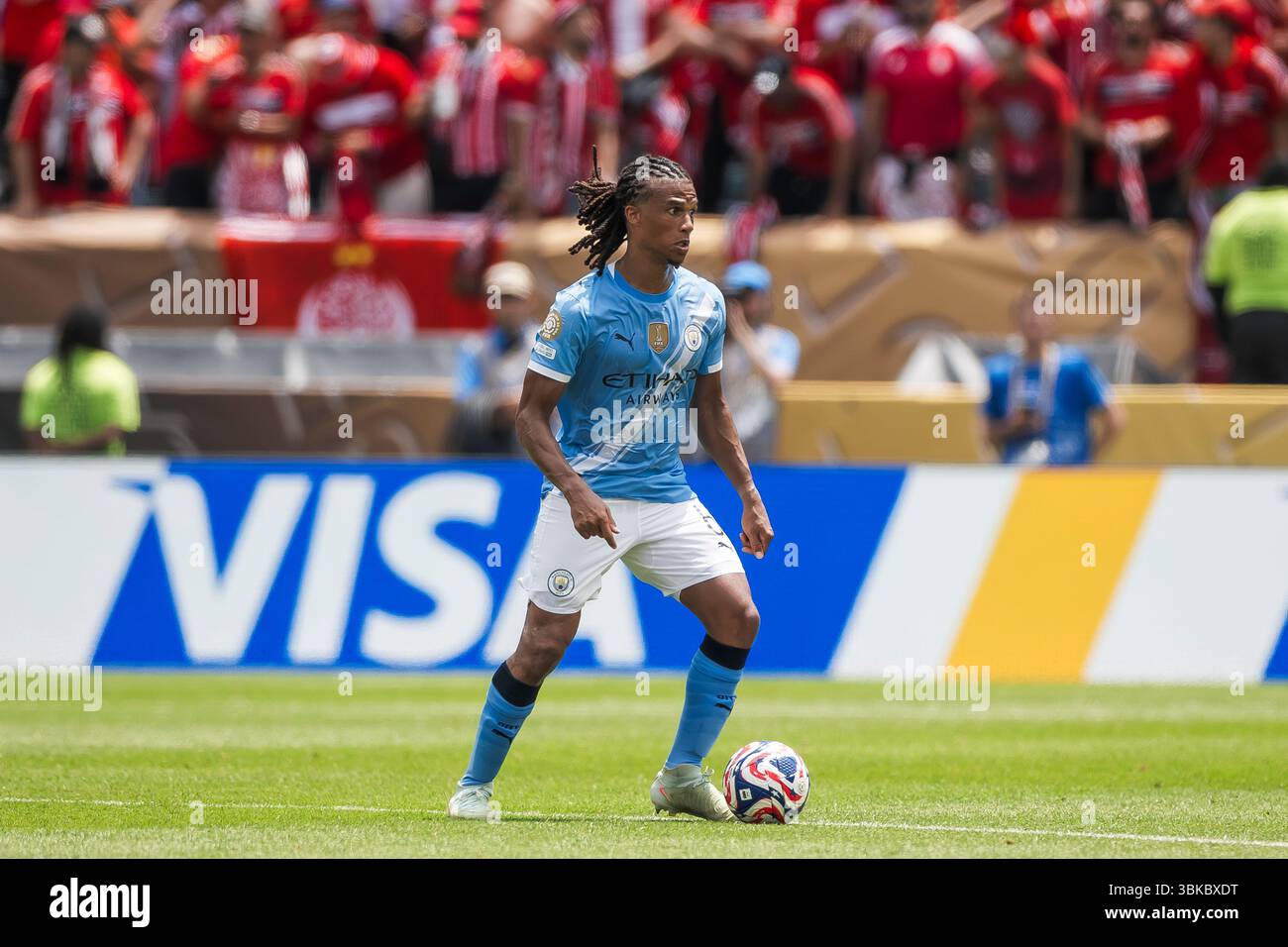 Nathan Ake of Manchester City FC in action during the FIFA Club World ...