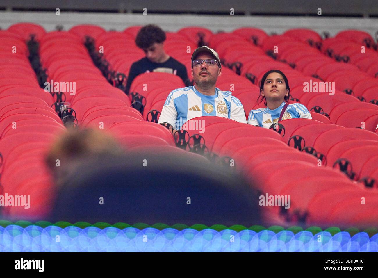 ATLANTA, GA – JUNE 19: A sparse crowd attends the FIFA Club World Cup ...
