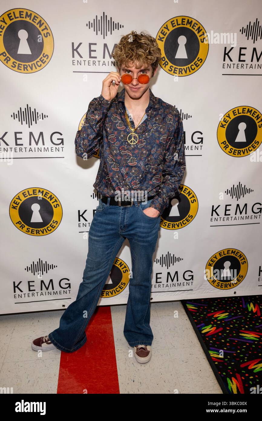 Los Angeles, United States. 18th June, 2025. Actor Keyan Richards ...