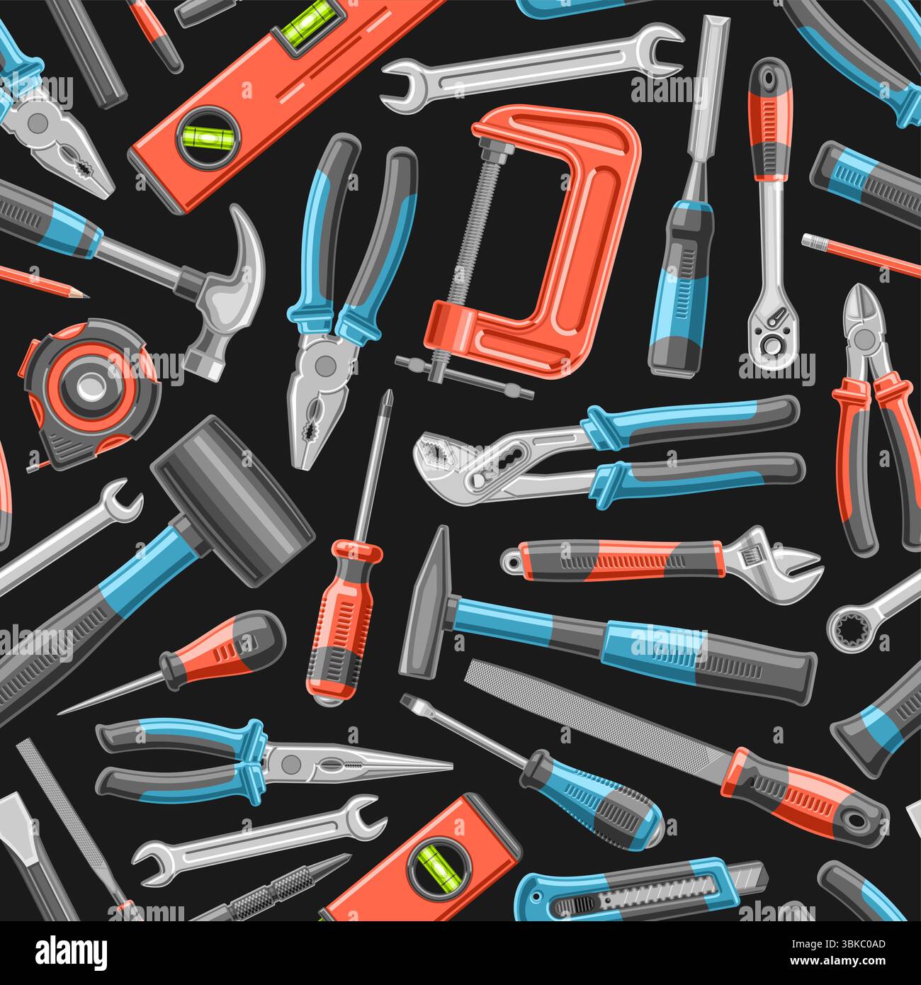 Construction toolkit home renovation Stock Vector Images - Alamy