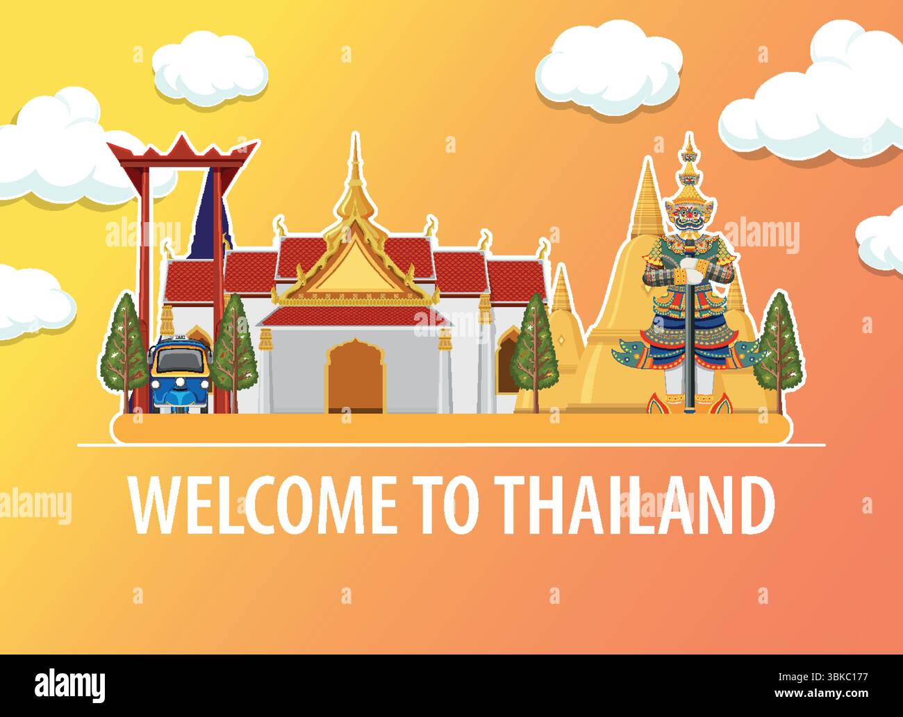 Visual exploration historical landmarks Stock Vector Images - Alamy