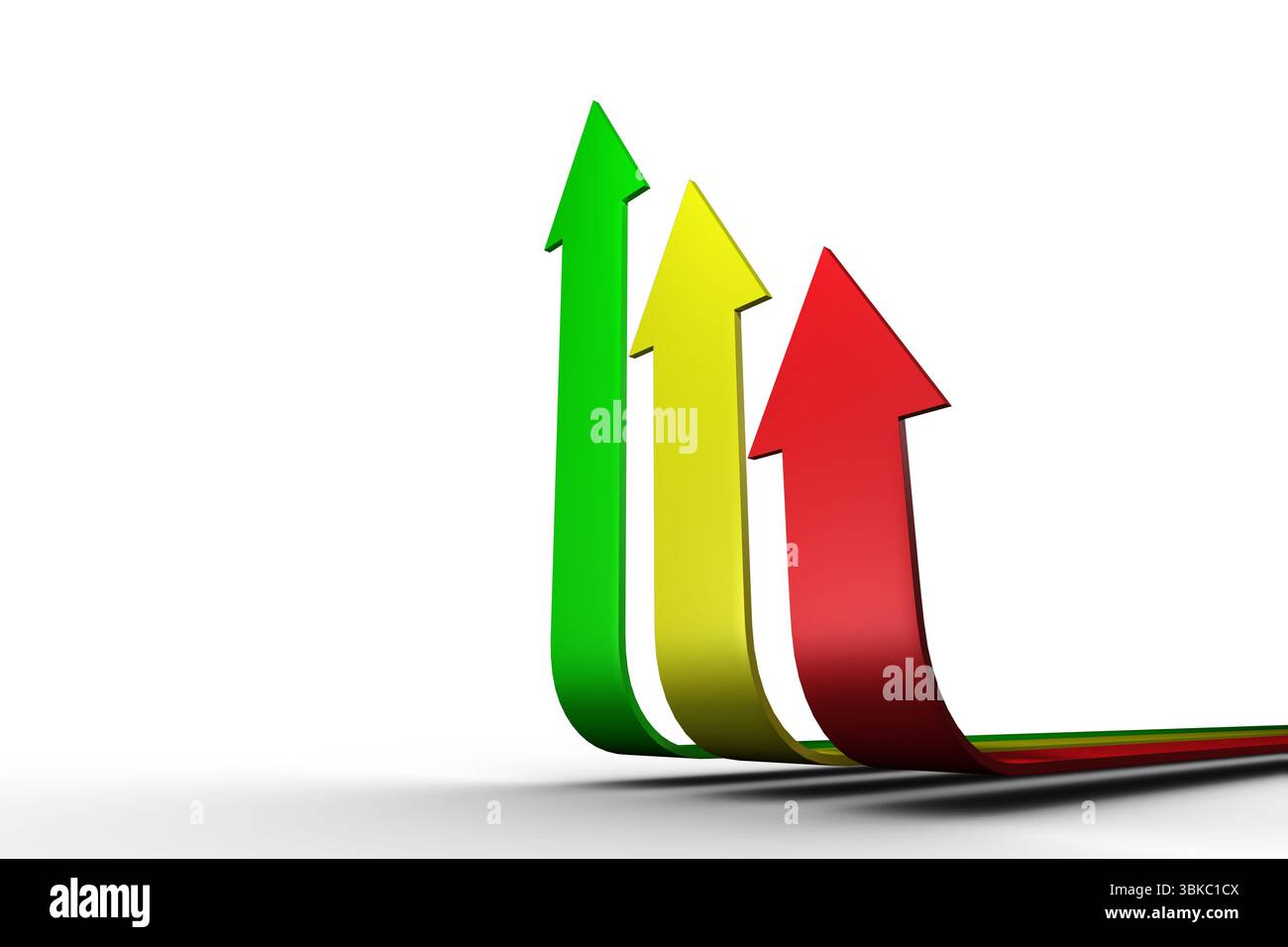 Arrows pointing upwards hi-res stock photography and images - Alamy