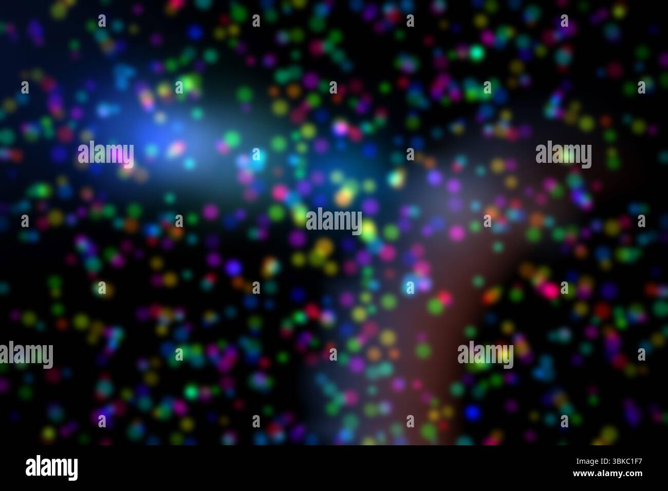 Scattering of luminous yellow dots hi-res stock photography and images ...