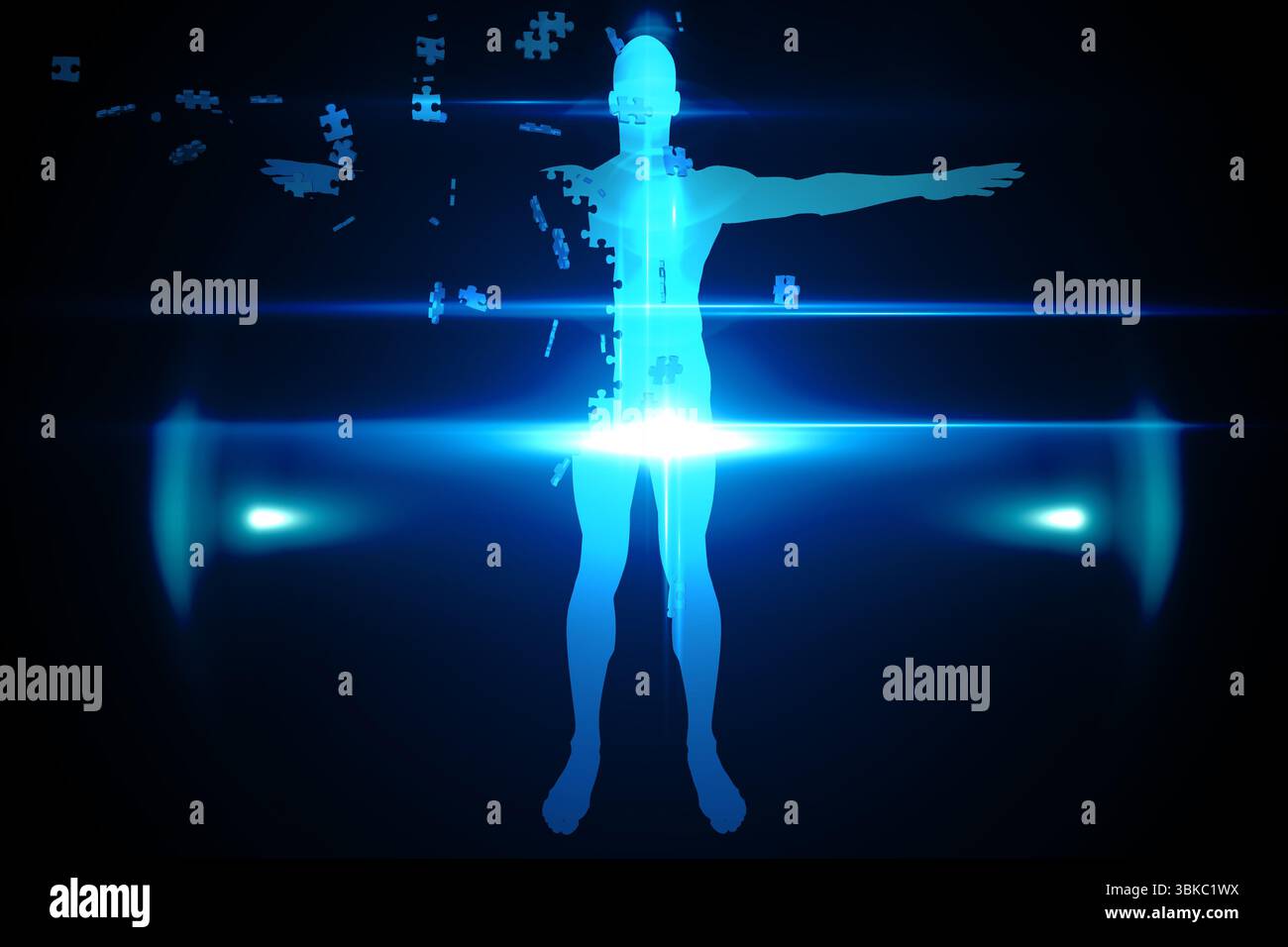 Body blue hi-res stock photography and images - Alamy