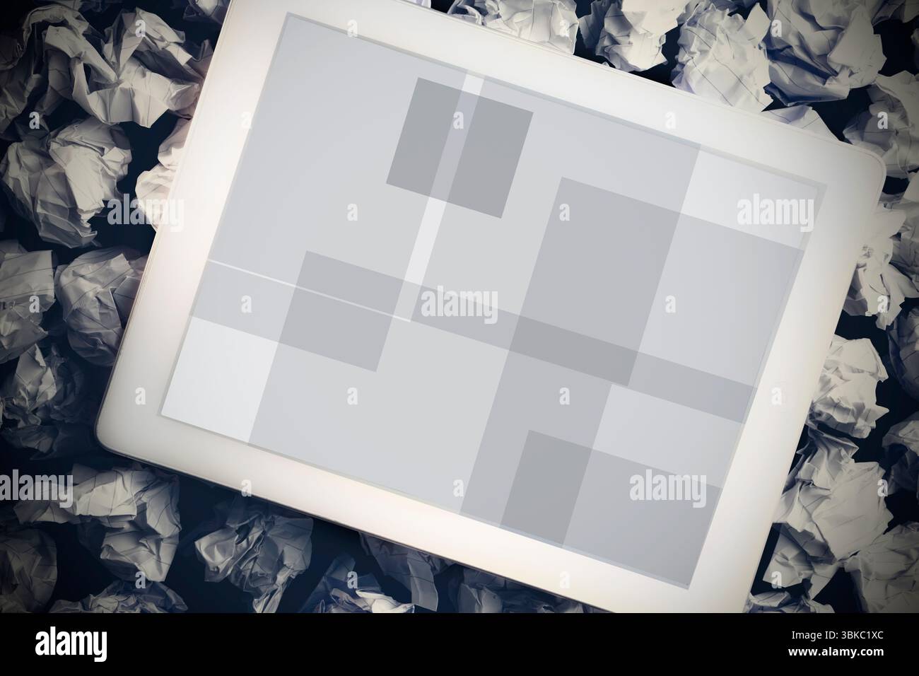 Mobile workplace tablet pc hi-res stock photography and images - Alamy
