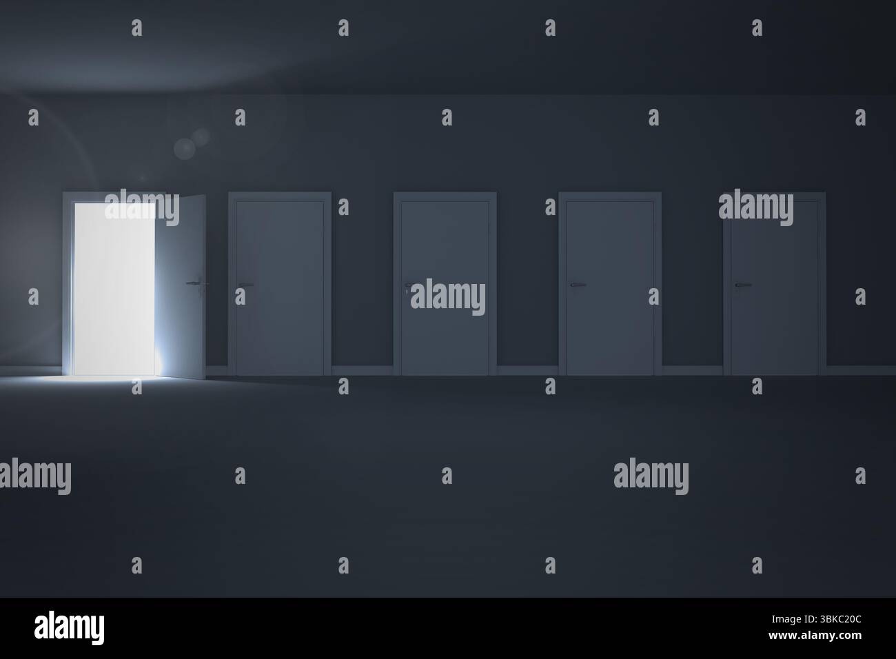 Light magical door hi-res stock photography and images - Alamy