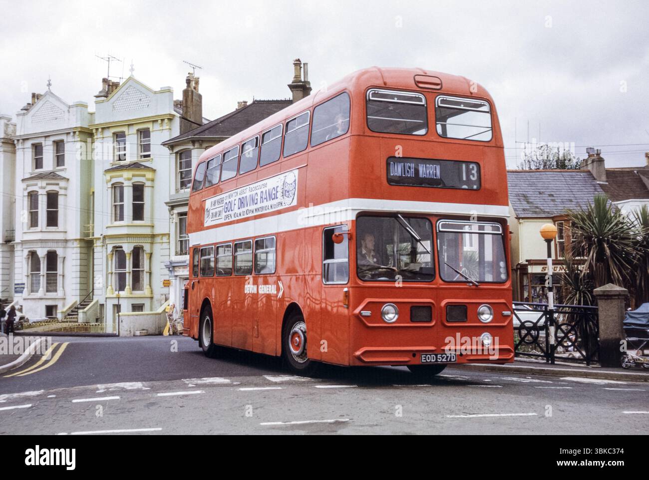 Devon UK - 1973: Vintage image of a Leyland PDR1/1 bus. Owned by Devon ...