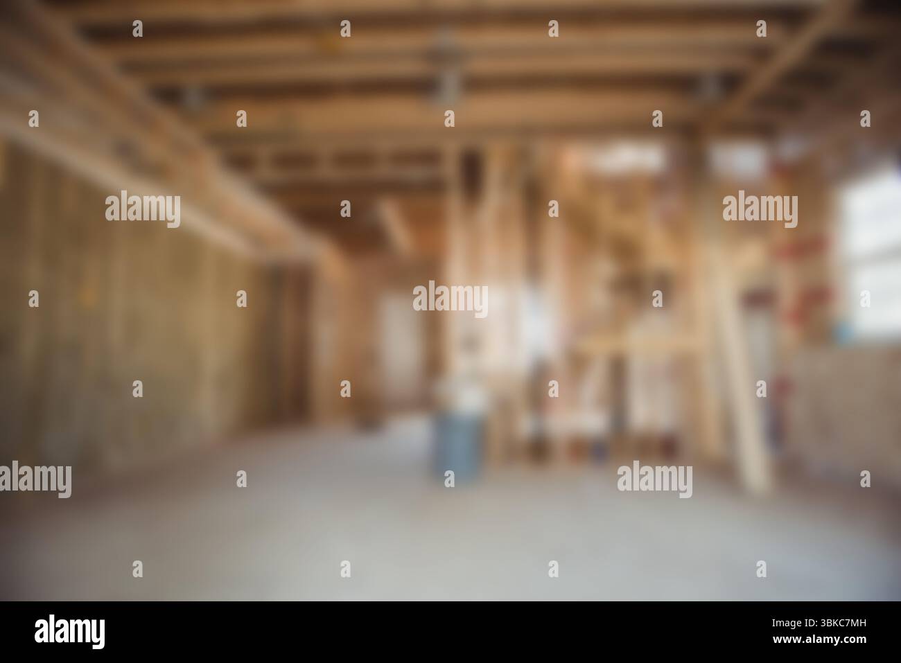 Empty construction site background Stock Photo - Alamy