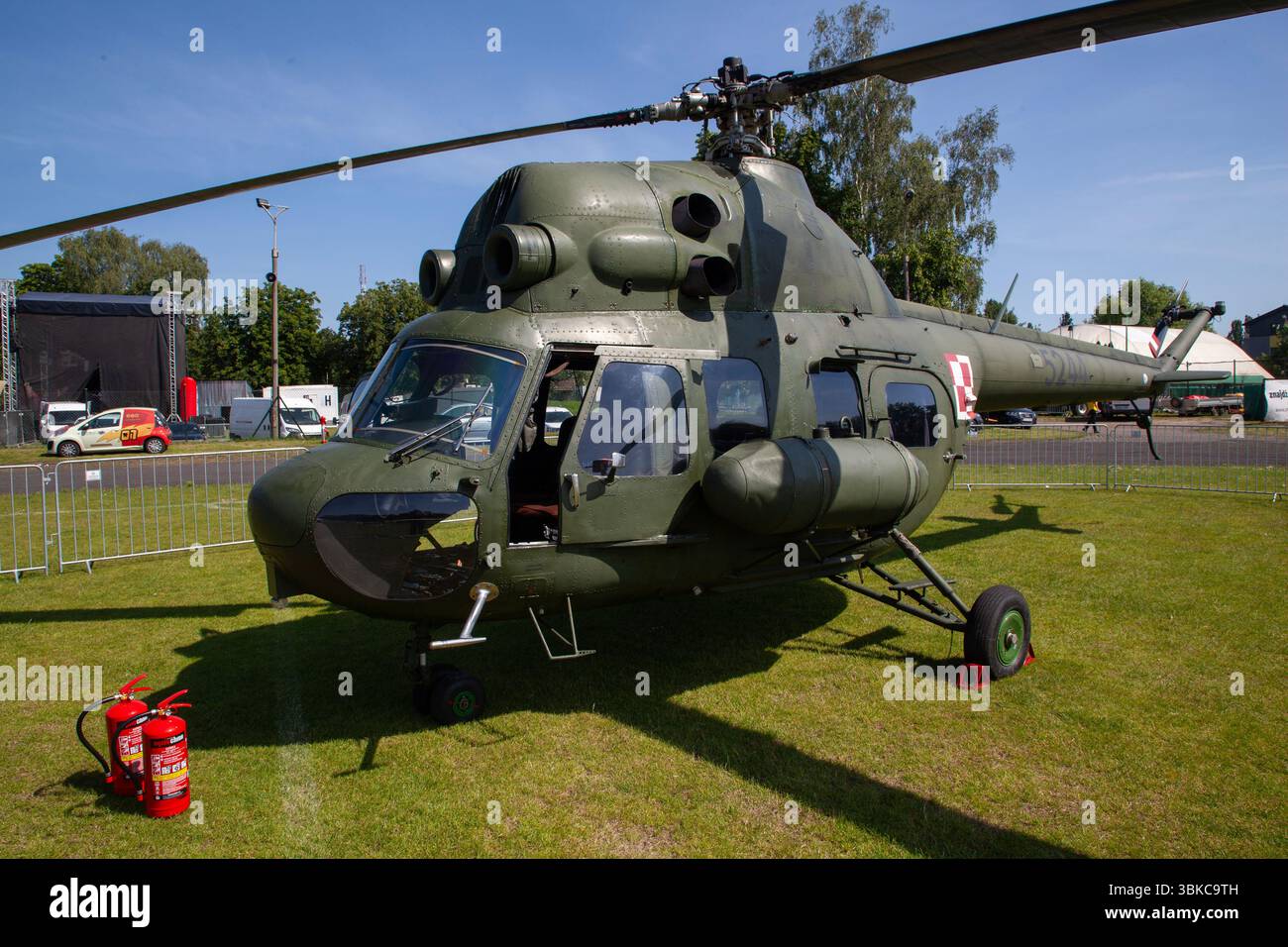 Polish Air Force Mil Mi-2D Utility helicopter Stock Photo - Alamy