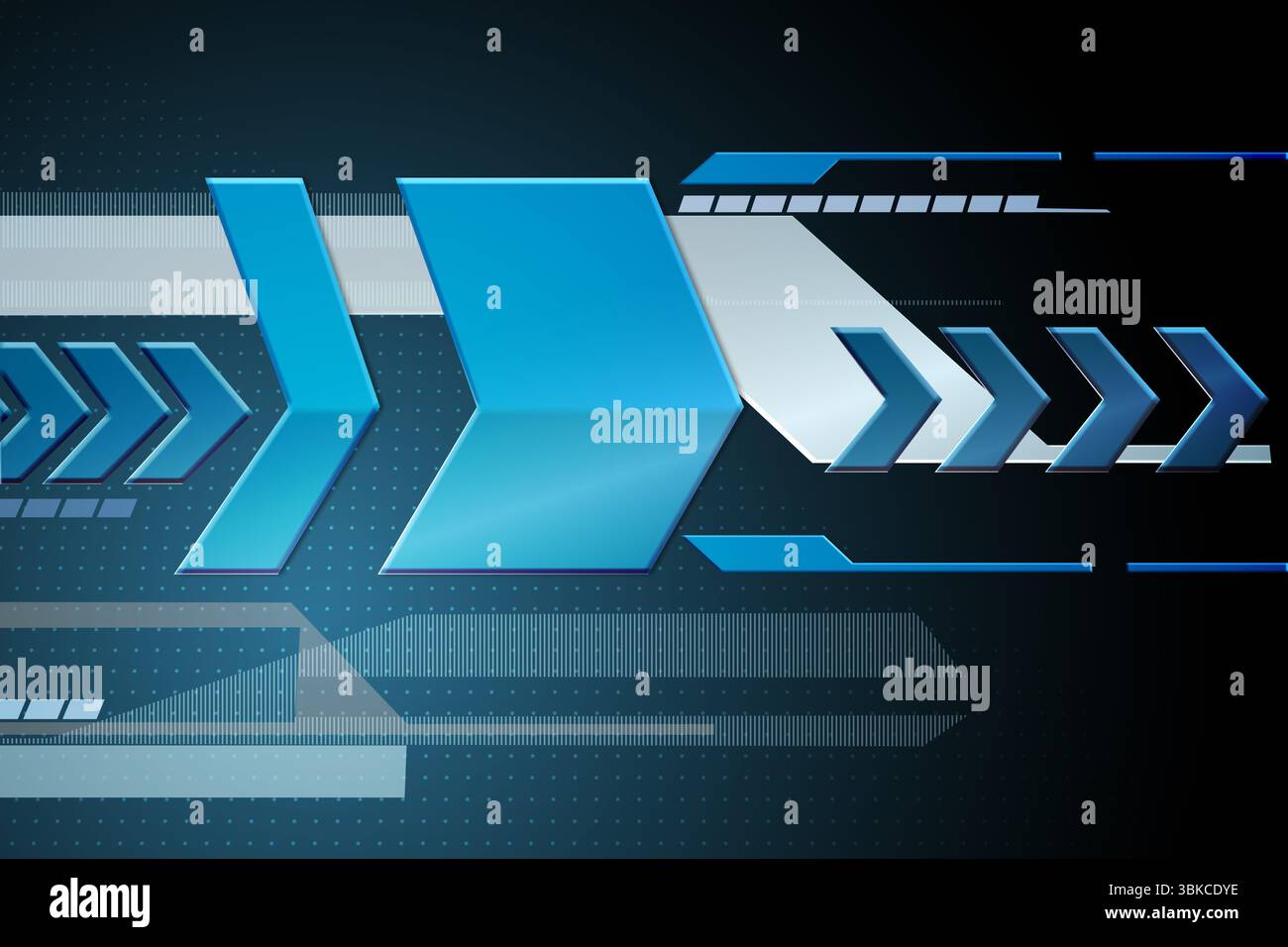 Arrows on technical background Stock Photo - Alamy